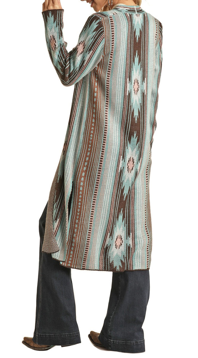 Rock & Roll Ladies Duster RRWT95R04N – Haegles Western Wear