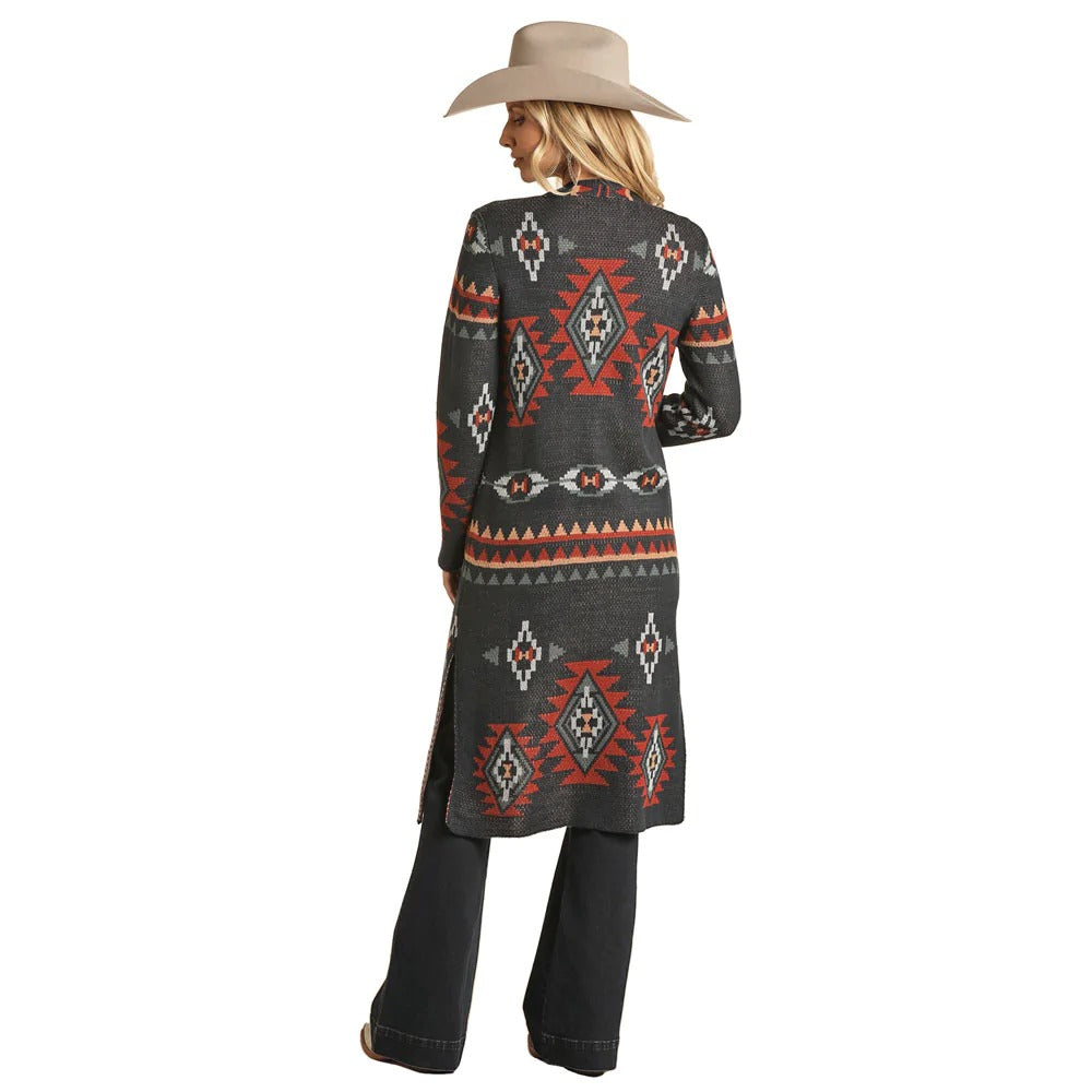 Rock & Roll Ladies Duster RRWT95R0CF – Haegles Western Wear